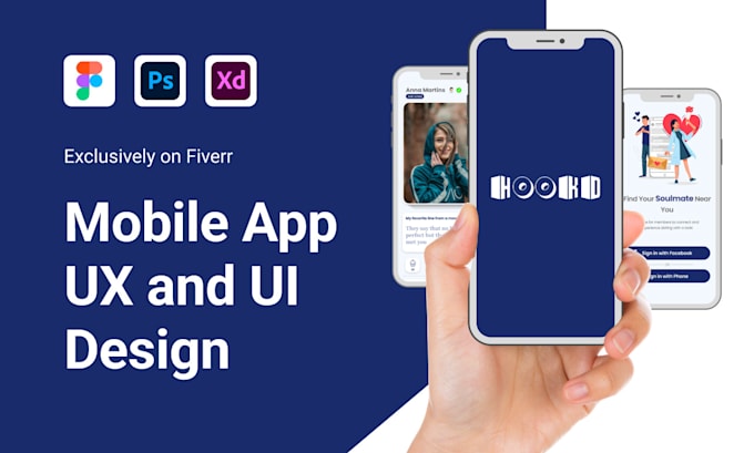 Do mobile app ui design for android and ios by Xdesigner0782 | Fiverr