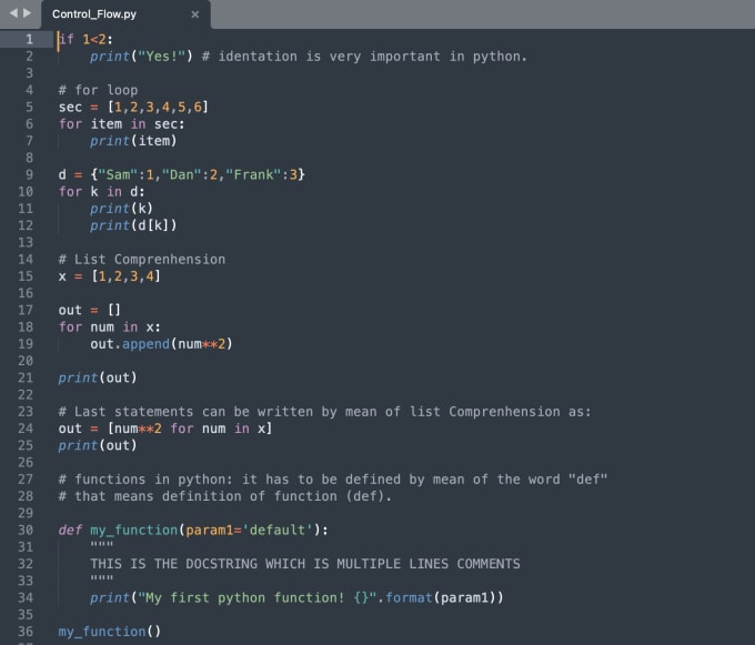 Work On Your Python Project By Mateoprogrammer Fiverr