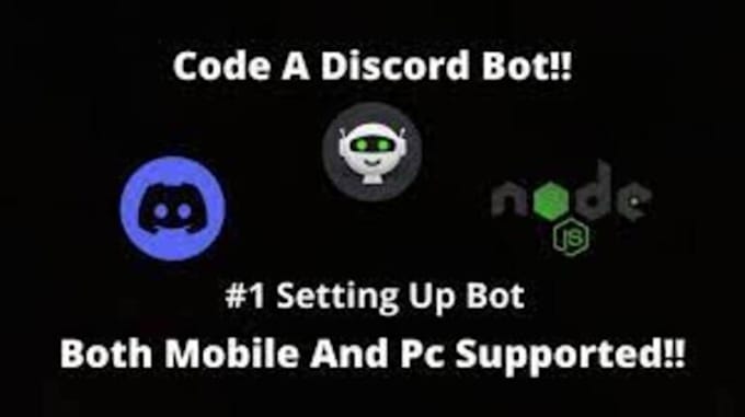 Code a discord bot for you in discordjs by The_chris_guy | Fiverr