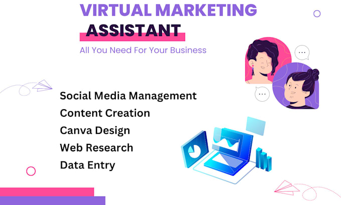 Be a virtual assistant for data entry, web research, and social media ...