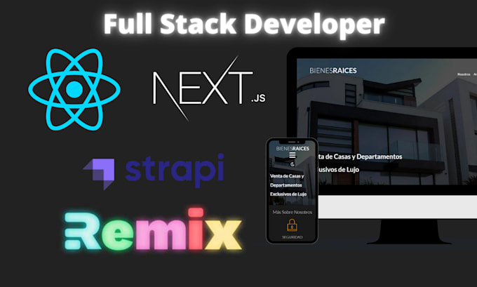 Build websites with reactjs, nextjs, remix, strapi cms by ... Build websites with reactjs, nextjs, remix, strapi cms by ...