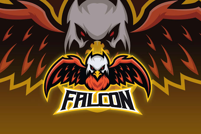 Do good looking creative falcon logo with free source file by Natalie ...