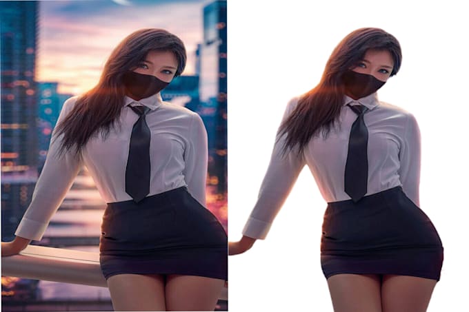 Remove background and professionally retouch your photo by Princeforever07 | Fiverr