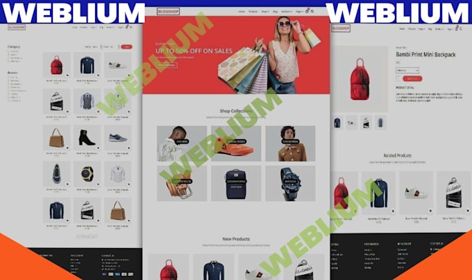 Design your weblium website and your weblium landing page by Mega1concept | Fiverr