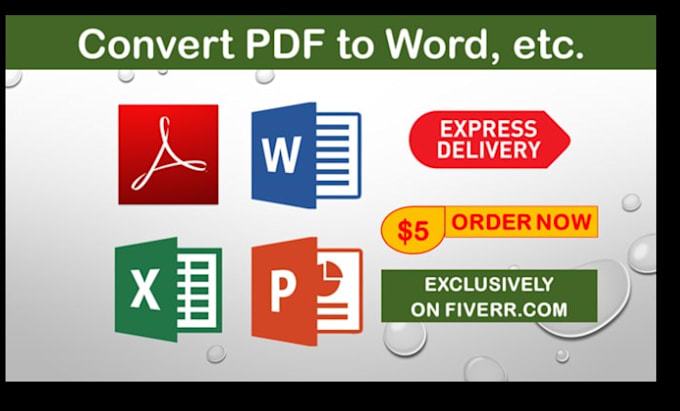 Transcribe , convert your pdf in excel by Mazhar112 | Fiverr