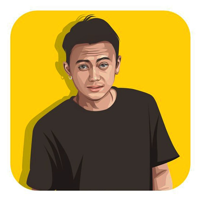 Build your photo to cartoon vector art by Whelmingcave | Fiverr