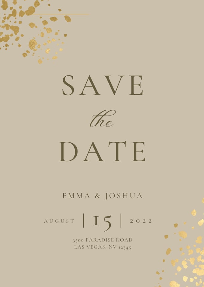 Design your personal wedding invitation, table cards and menu by ...