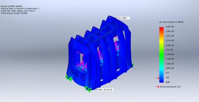 Do fea, cfd, simulations, 3d modeling on solidworks by Bahadrbal | Fiverr Do fea, cfd, simulations, 3d modeling on solidworks by Bahadrbal | Fiverr