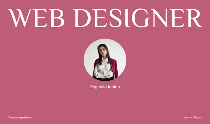 Create unique design in figma by Evgeniia_ionina | Fiverr