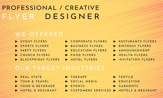 Design sports flyers, motion flyers, fitness flyers, corporate flyers ...