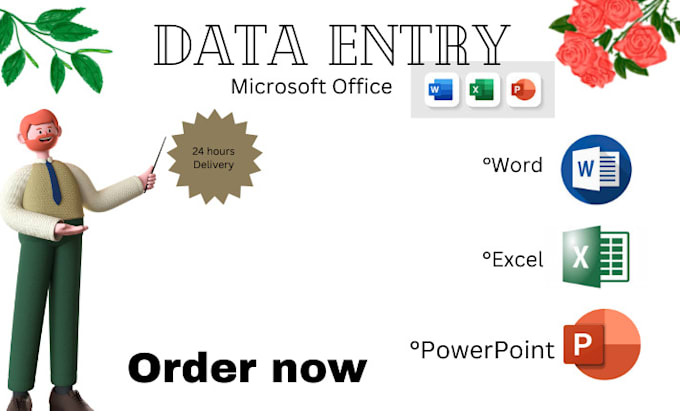 Do fast data entry ms excel ms word ms office copy paste by Mdsharafat406 | Fiverr