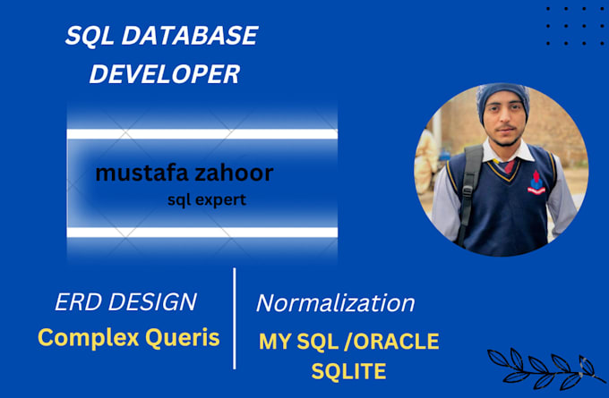 Do Sql Oracle Database Design Erd And Sql Queries By Mustafakhara975 Fiverr