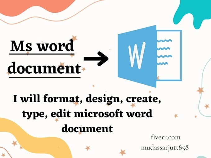 Format, edit, and redesign ms word documents by Mudassarjutt858 | Fiverr