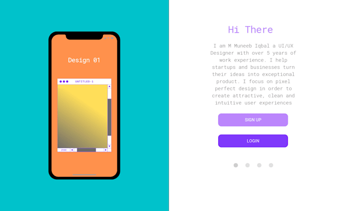 Design responsive ui ux for your ios and android web or app by Mbgfx481 ...