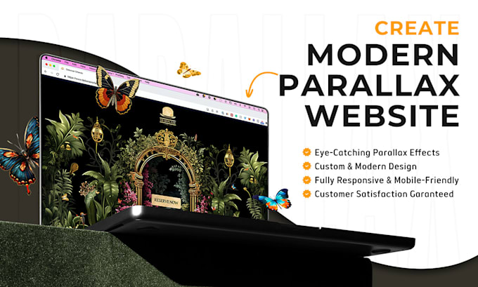 Create a modern parallax website with scrolling effects by Creativo ...