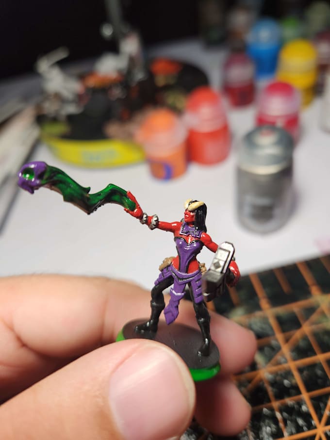 Paint and base your warhammer and dnd miniatures by Dietsodapop | Fiverr