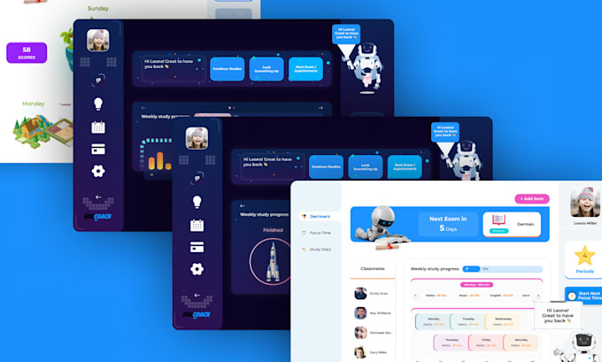 Design creative dashboard ui ux design or sas ui design by ...
