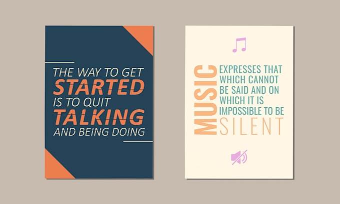 Design a motivational typography poster for you by Hamza_891 | Fiverr