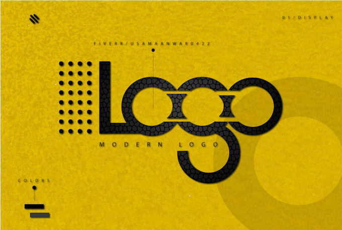 Create a modern flat logo design for your business by Usamaanwar0422 ...