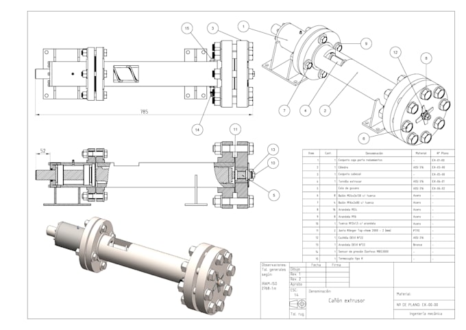 Do 2d, 3d technical cad drawings from a model or sketch by Zeta ...