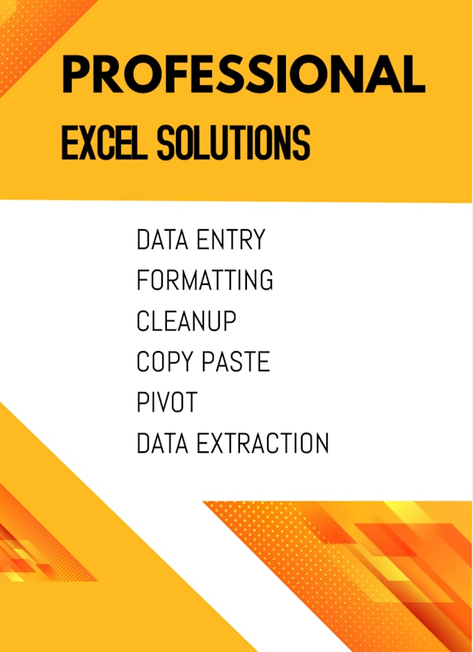 Do perfect excel data entry,copy paste,data collection,pivot table by ...