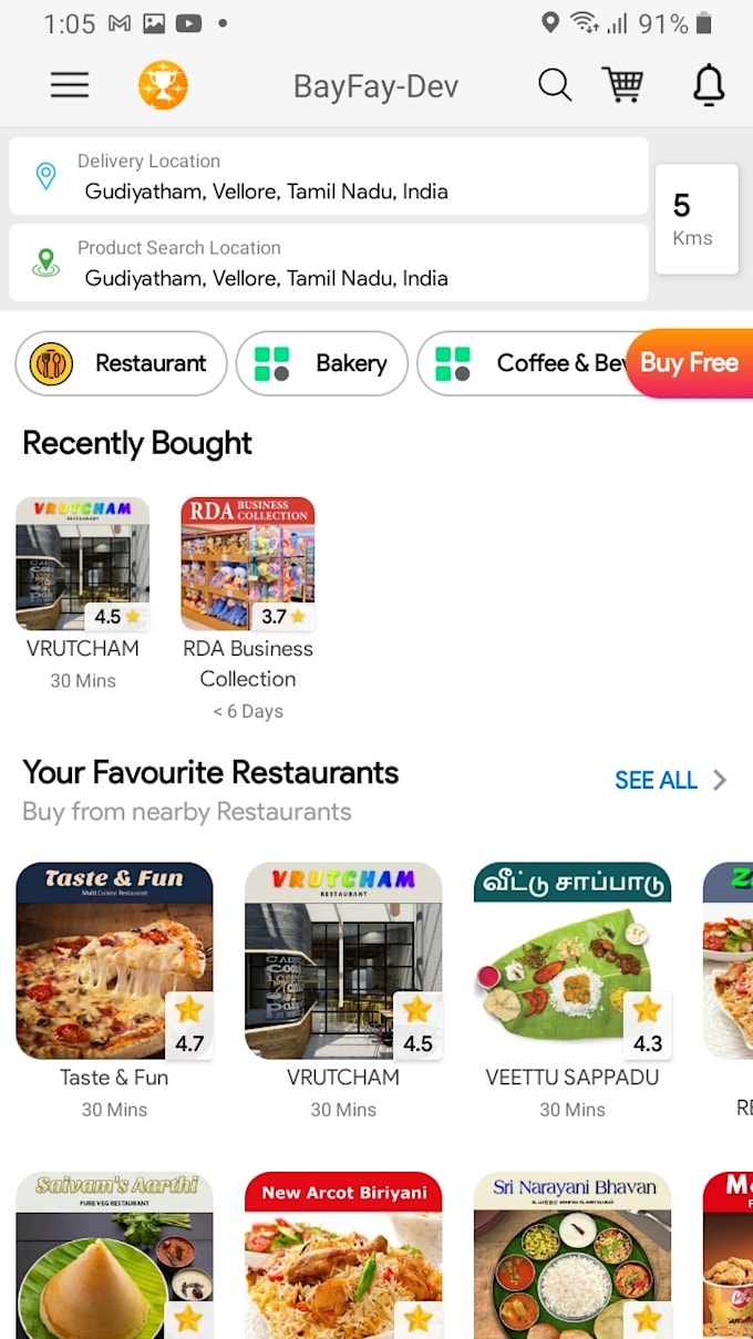 Deliver single and multi vendor food delivery aggregator platform by ...
