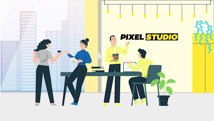 Create a 2d animation or 2d explainer videos in 24 hours by Pixel_studio33 | Fiverr