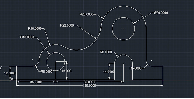 Create 2d engineering drawings, mechanical drawings, technical drawings ...