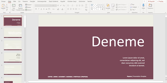 Design premium powerpoint presentation and pitch deck by Aycaa_a | Fiverr