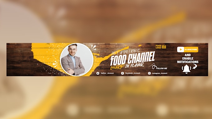 Design best twitter header or youtube banner design by Sb7701 | Fiverr