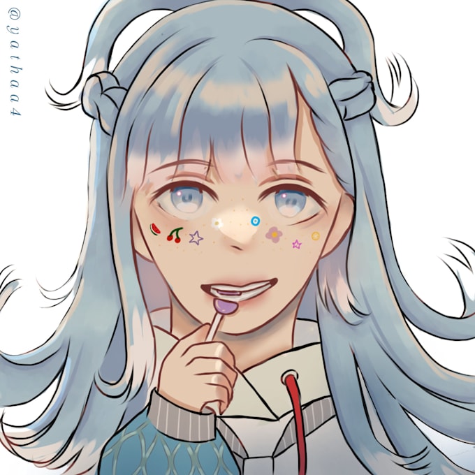 Draw illustrations in a simple anime style by Dewimlt | Fiverr