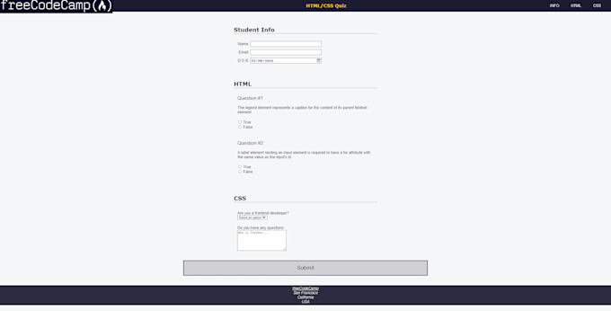Do a responsive web design html css by Lainumz | Fiverr