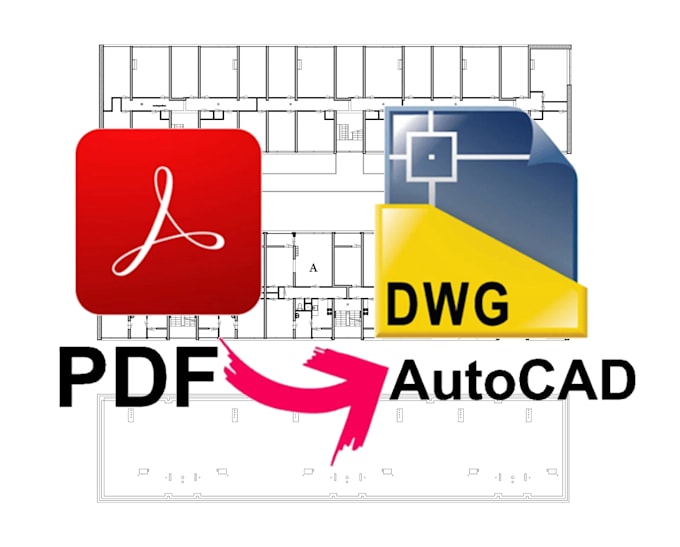 Convert pdf into cad files by Mariamramzie | Fiverr