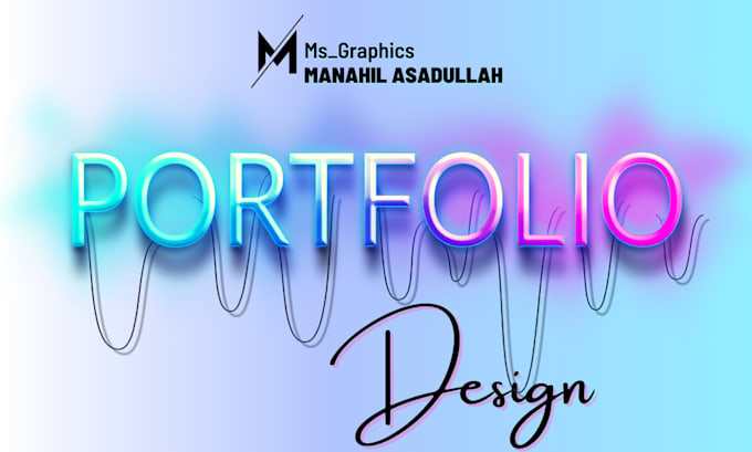 Create attractive portfolio design, professional portfolio by ...