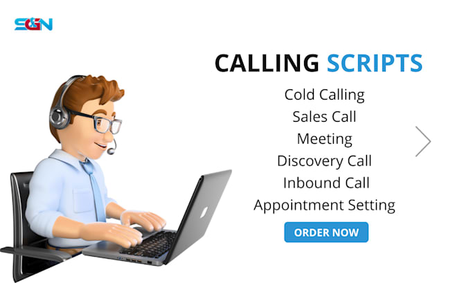 Create a cold calling or telemarketing sales script by Thesgn | Fiverr