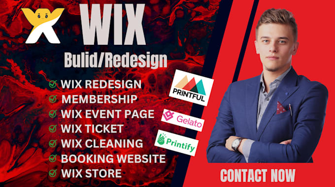 Design wix redesign wix landing page, wix booking, wix membership, wix ...
