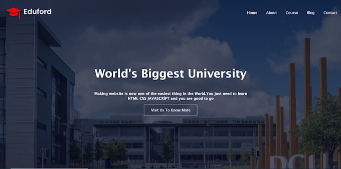 Make web pages with html css in the style you want by Caglayanusta | Fiverr