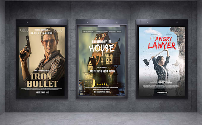 Craft premium poster design for your movie, serial and web series by ...