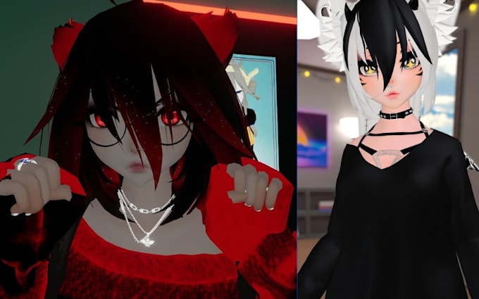 Do vrchat avatar, furry avatar, fursona for vtuber, 3d model, vr chat ...