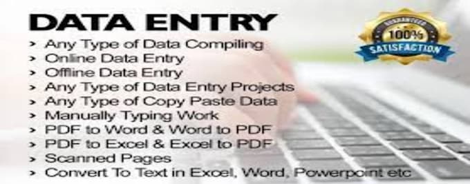 Do data entry, copy paste, collection of pdf to excel by Michaleshub_07 | Fiverr