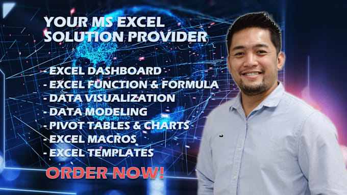 Furnish you an excel analytics dashboard by Dan_oneil | Fiverr