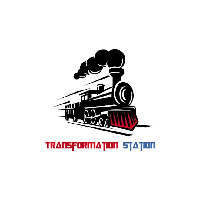 Design powerful brilliant perfect train steam engine crossfit logo by ...