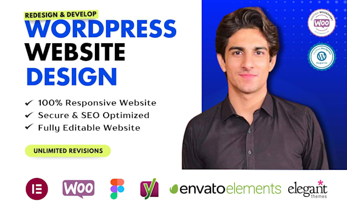 Clone or redesign wordpress website design or blog site using elementor pro by Dev_mudassir | Fiverr