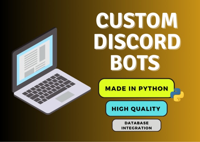Create a professional discord bot for you with custom commands by ...