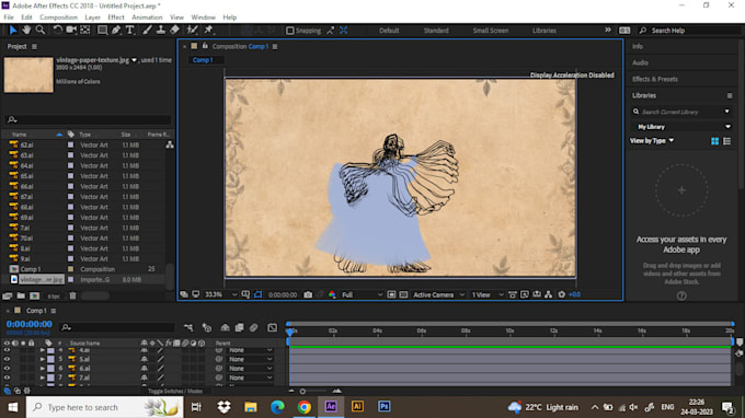 Create hand drawn rotoscope animation from your video by Scarlet_work ...