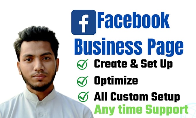 Design, create, setup and optimize facebook business page by ... Design, create, setup and optimize facebook business page by ...