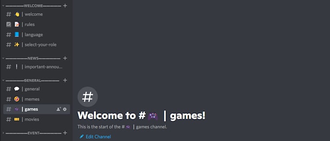 Help you build up a new discord server by Nick0344 | Fiverr