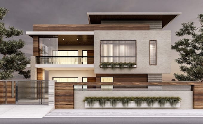 Do home design interior and exterior with 3d rendering by Matthewpillay ...