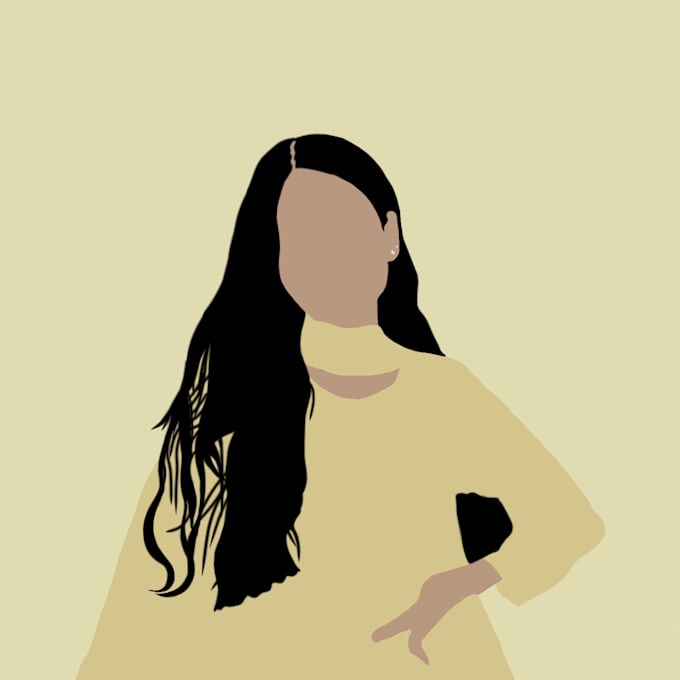 Make portrait faceless illustration from a photo by Arts_in_my_mind ...