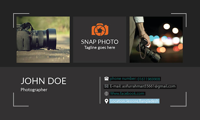 Business card design digital or virtual business card by Mdabuabash ...